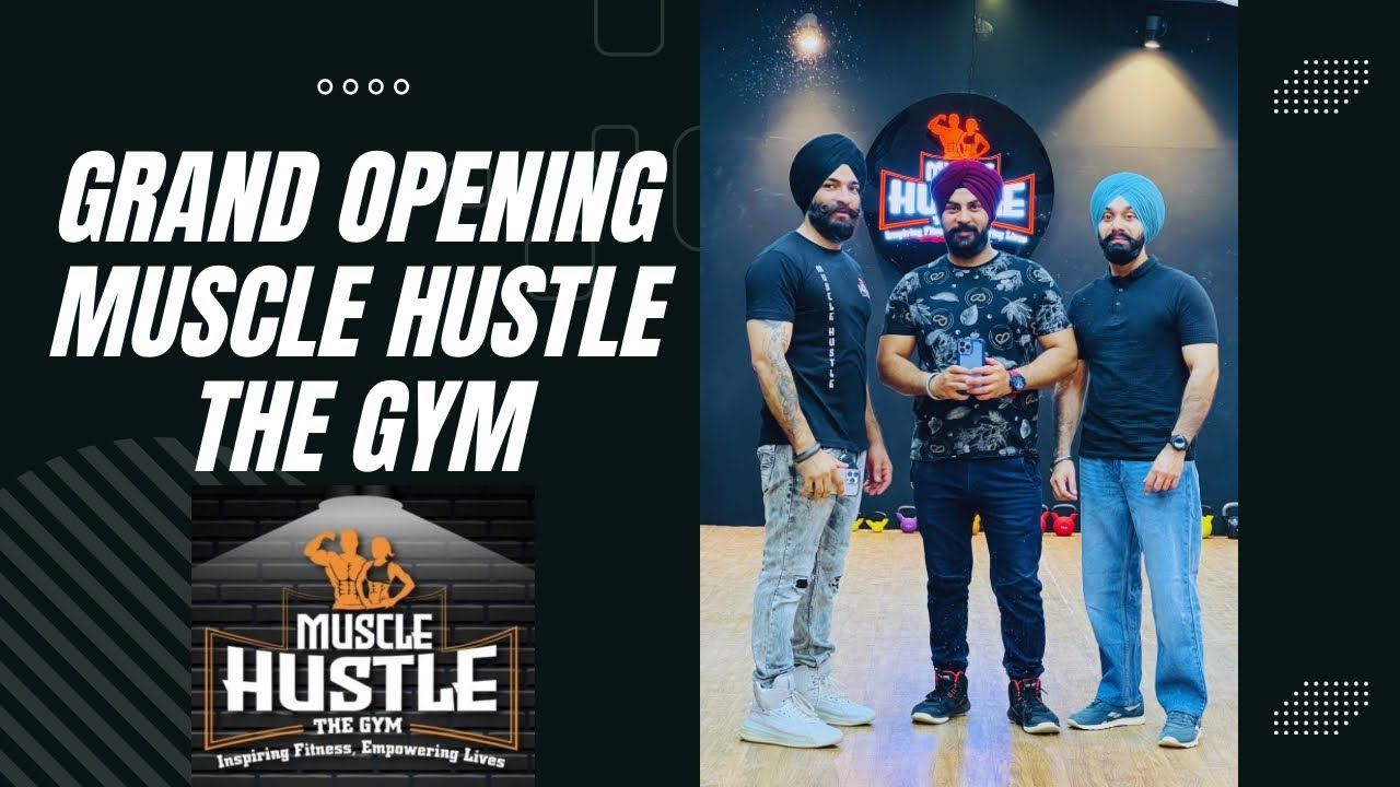 Grand opening of our gym | MUSCLE HUSTLE | in 4K @etojasmeet - YouTube