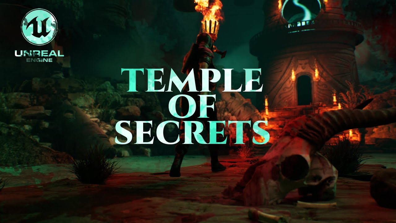 Temple of Secrets - An Unreal Engine Short - YouTube