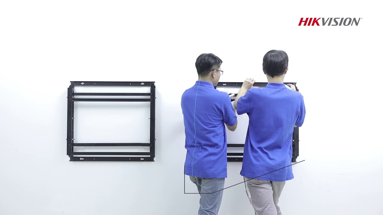 Front Maintenance LCD Video Wall Installation Guide - YouTube
