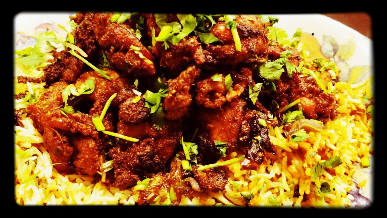 Chicken 65 Biryani | चिकन 65 बिर्याणी - YouTube