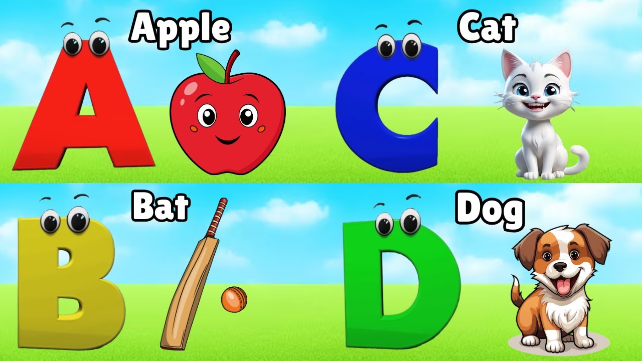 Phonics Song for Toddlers | Phonics Sounds of Alphabet A to Z | ABC ...