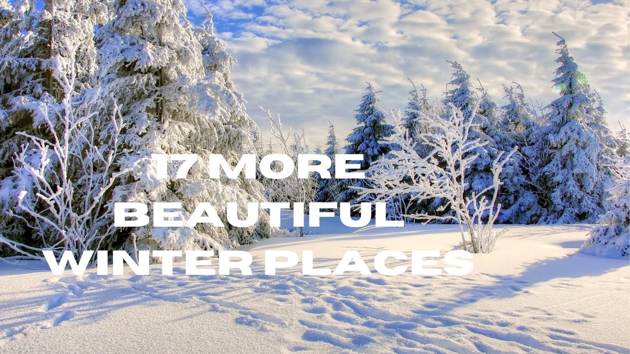 17 More Beautiful Aerial Drone & Ground Views Of Winter Wonderlands ...