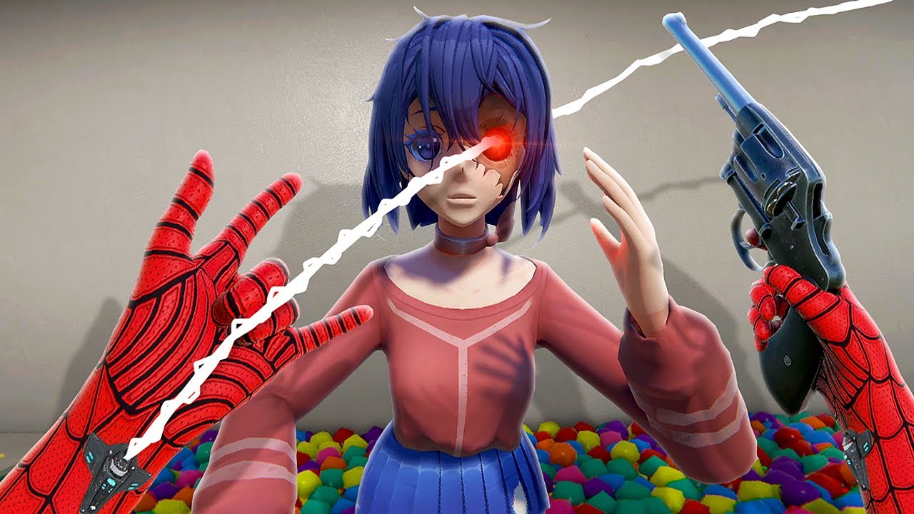 Hunting EVIL Mita from MiSide - Bonelab VR Mods - YouTube