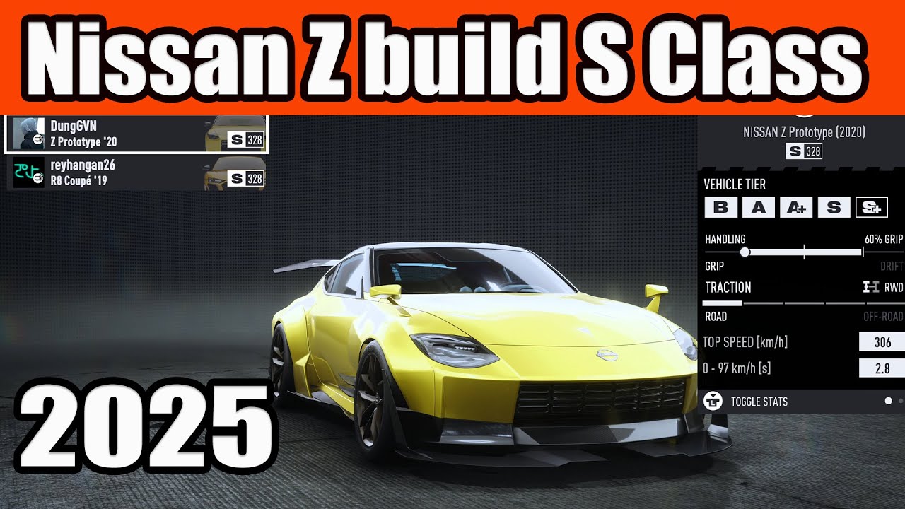 Nissan Z build S Class in NFS Unbound in 2025 - YouTube