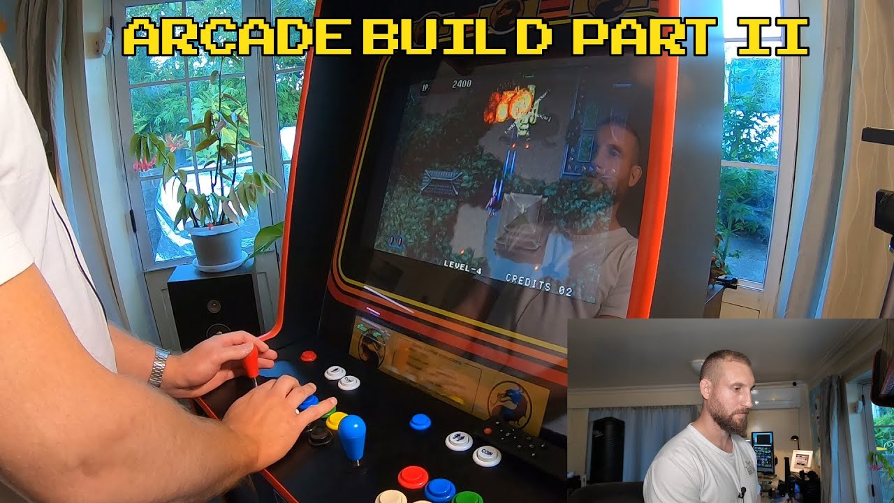 D.I.Y Arcade Build Part II | Frontend | Atractmode | Gaming | Test run ...