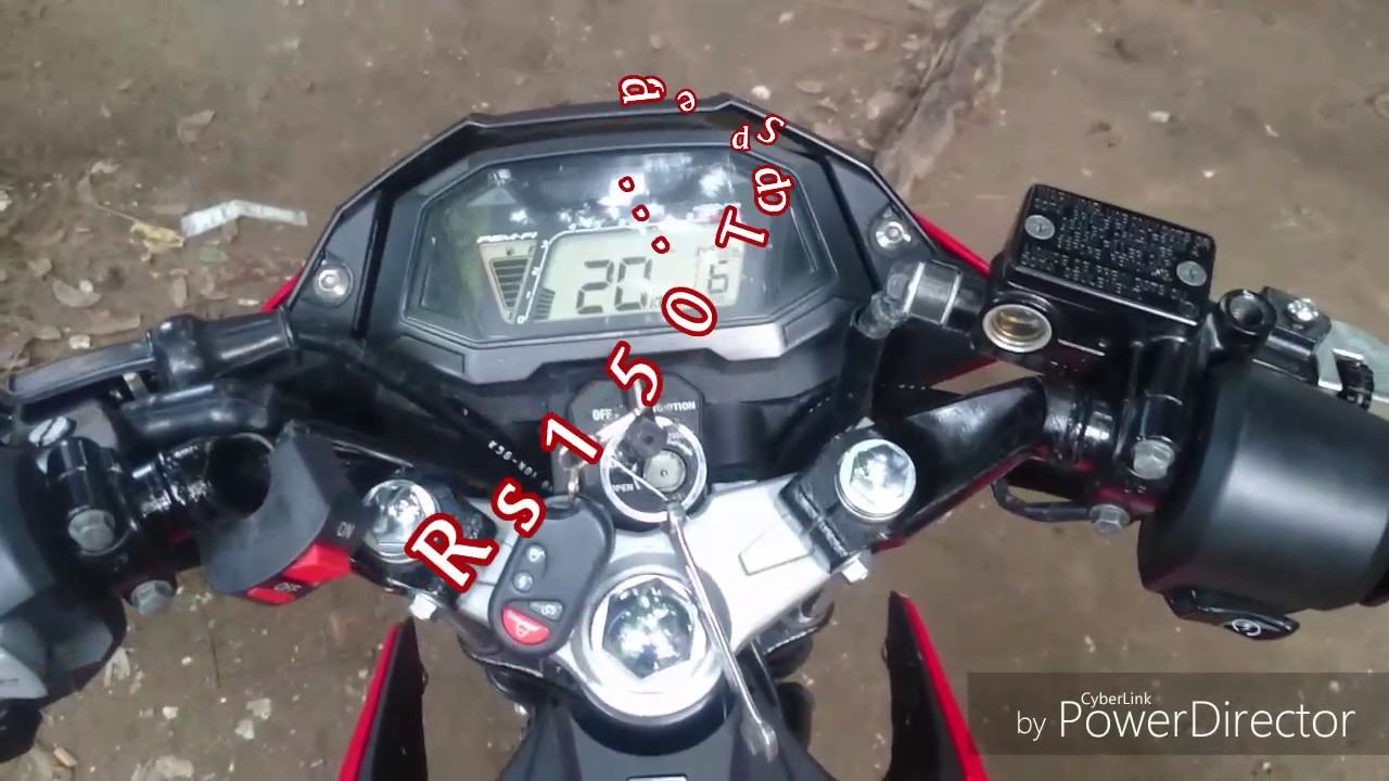 wow honda rs/sonic 150 got 150kph in center stand - YouTube