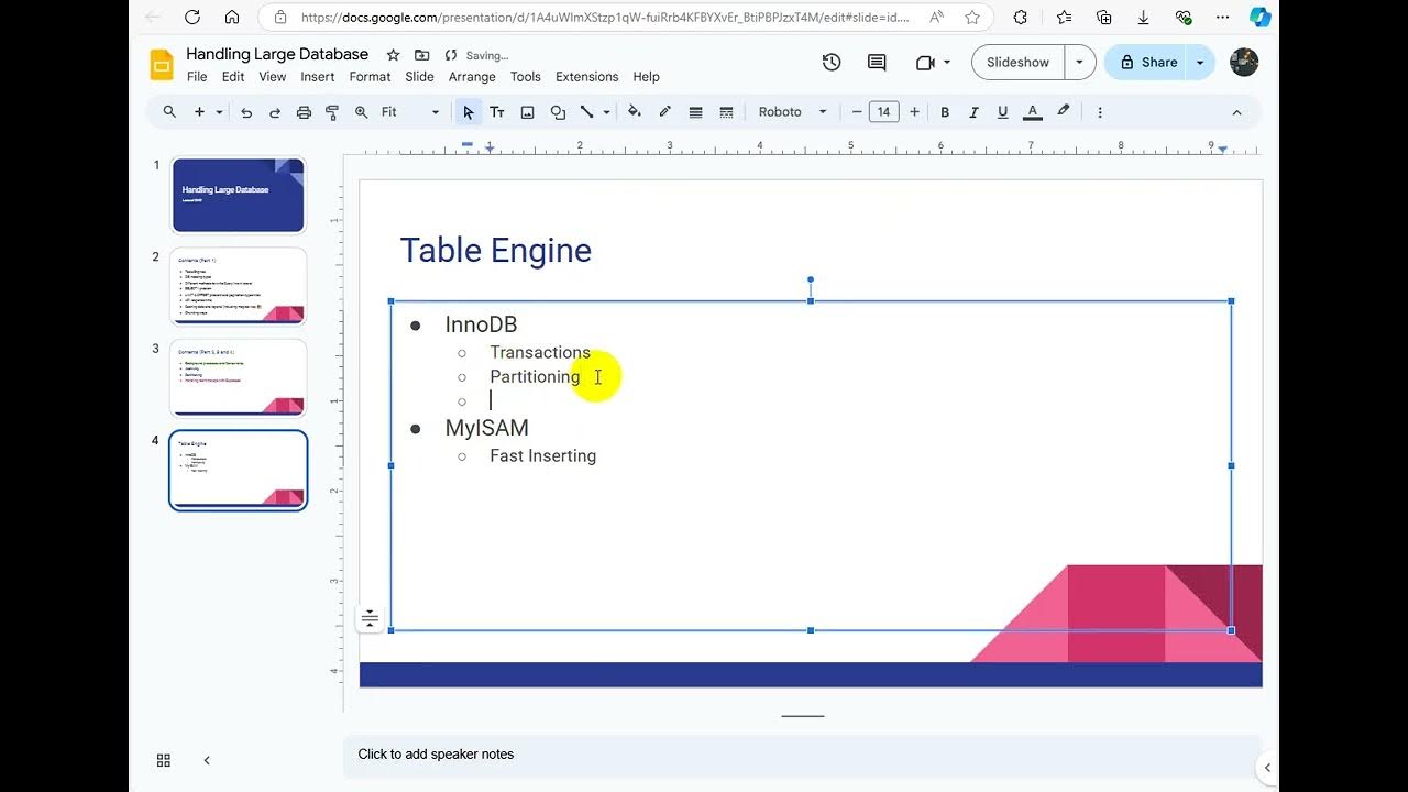 How to deal with big databases in Laravel: Select proper table engine - YouTube