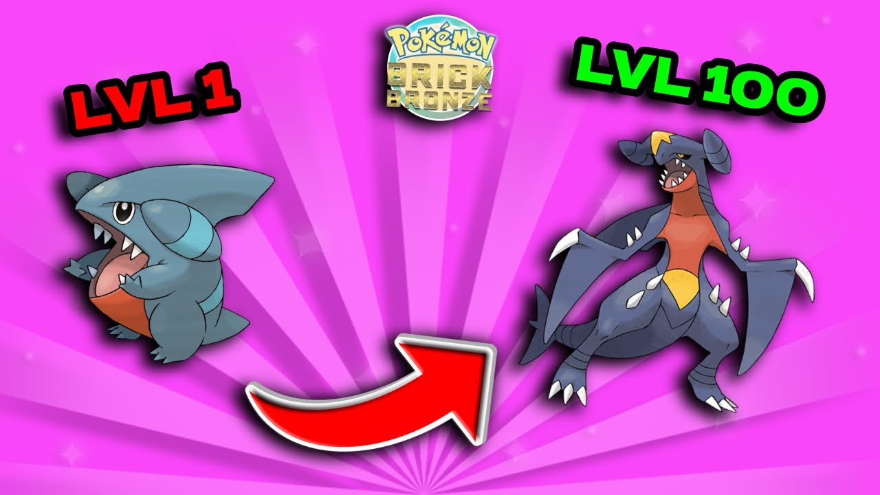 HOW TO GET GIBLE AND GARCHOMP IN POKEMON BRICK BRONZE!!! (PBF) - YouTube