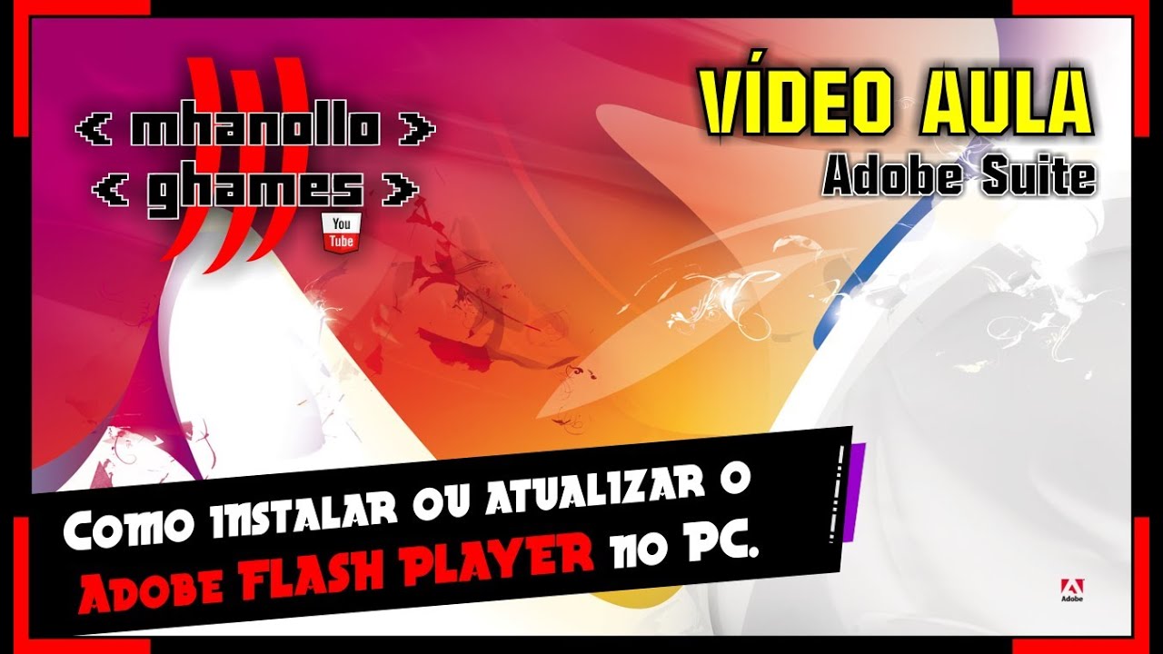 Como instalar ou atualizar o Adobe Flash Player novo no PC. - YouTube