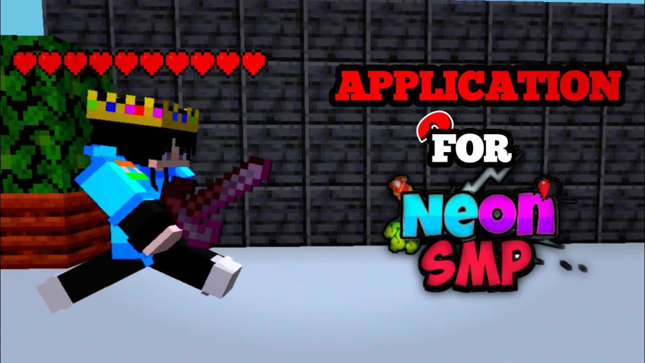 APPLICATION FOR NEON SMP OR LAPATA SMP S5 @psd2345 @NizGamer @mineg ...