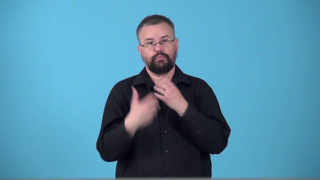 topper-person who put something on top of something else ASL - YouTube