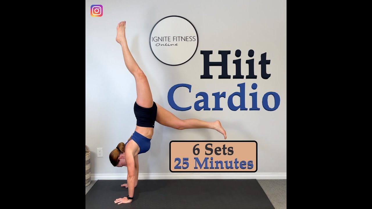 25 minute CARDIO HIIT Workout | Ignite Fitness - YouTube