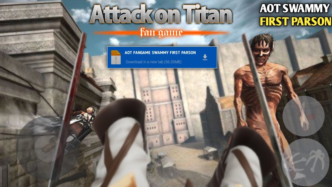 Attack On Titan Fangame First Person Android | Aot Fangame First Person ...