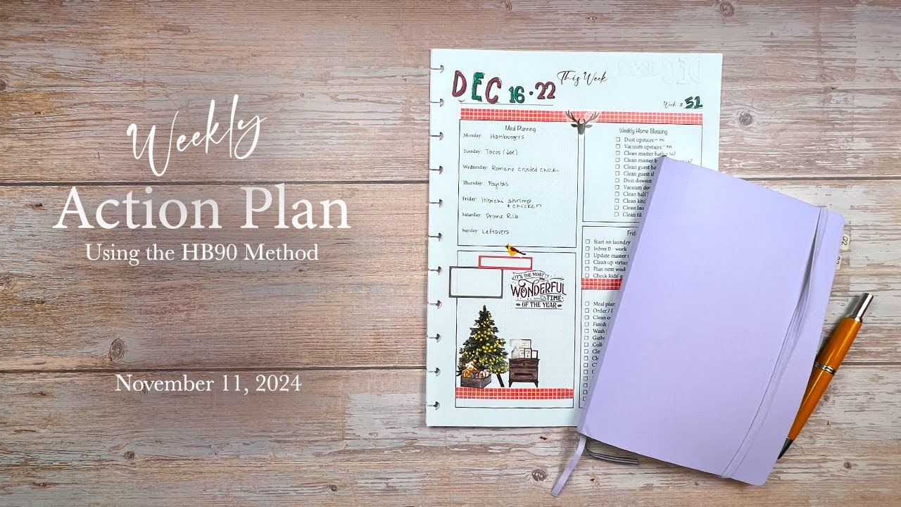 Weekly Action Plan | November 25, 2024 - YouTube