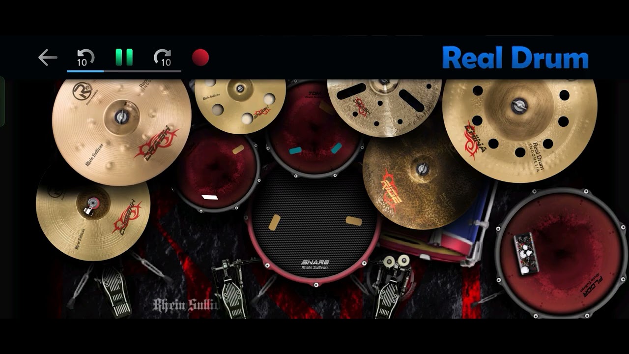 TIA MONICA {DJ} || REAL DRUM ANDROID - YouTube