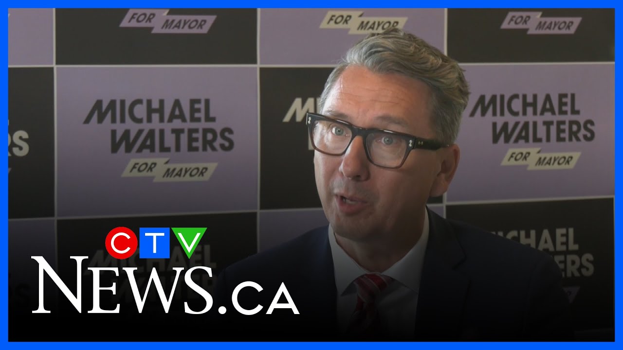 Michael Walters: Former councillor running for Edmonton's Mayor - YouTube
