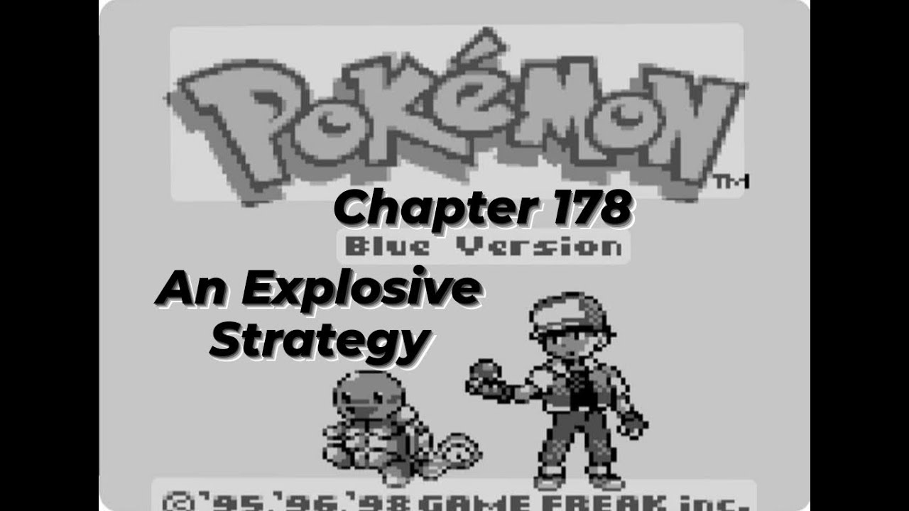 Pokemon Blue: An Explosive Strategy - YouTube