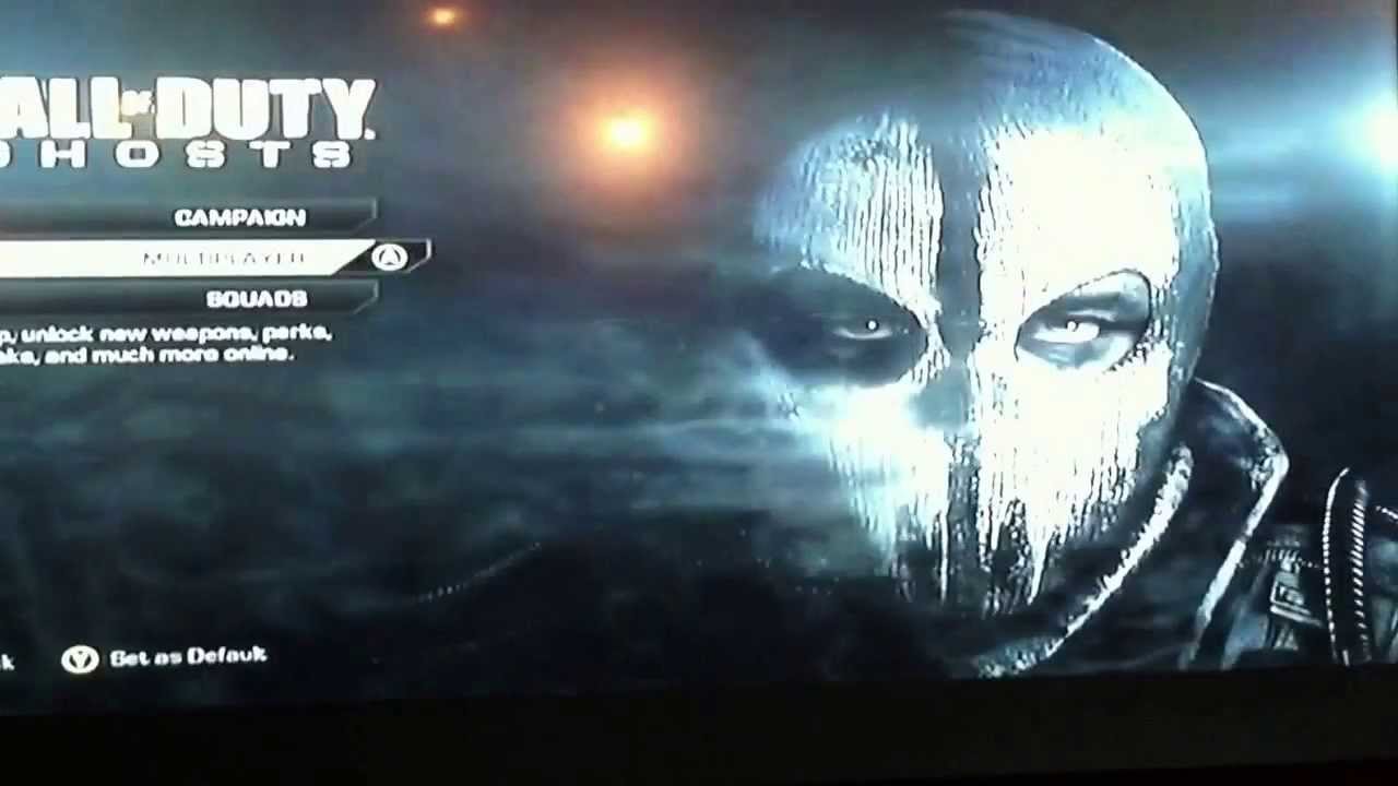 COD Ghosts opening title screen - YouTube