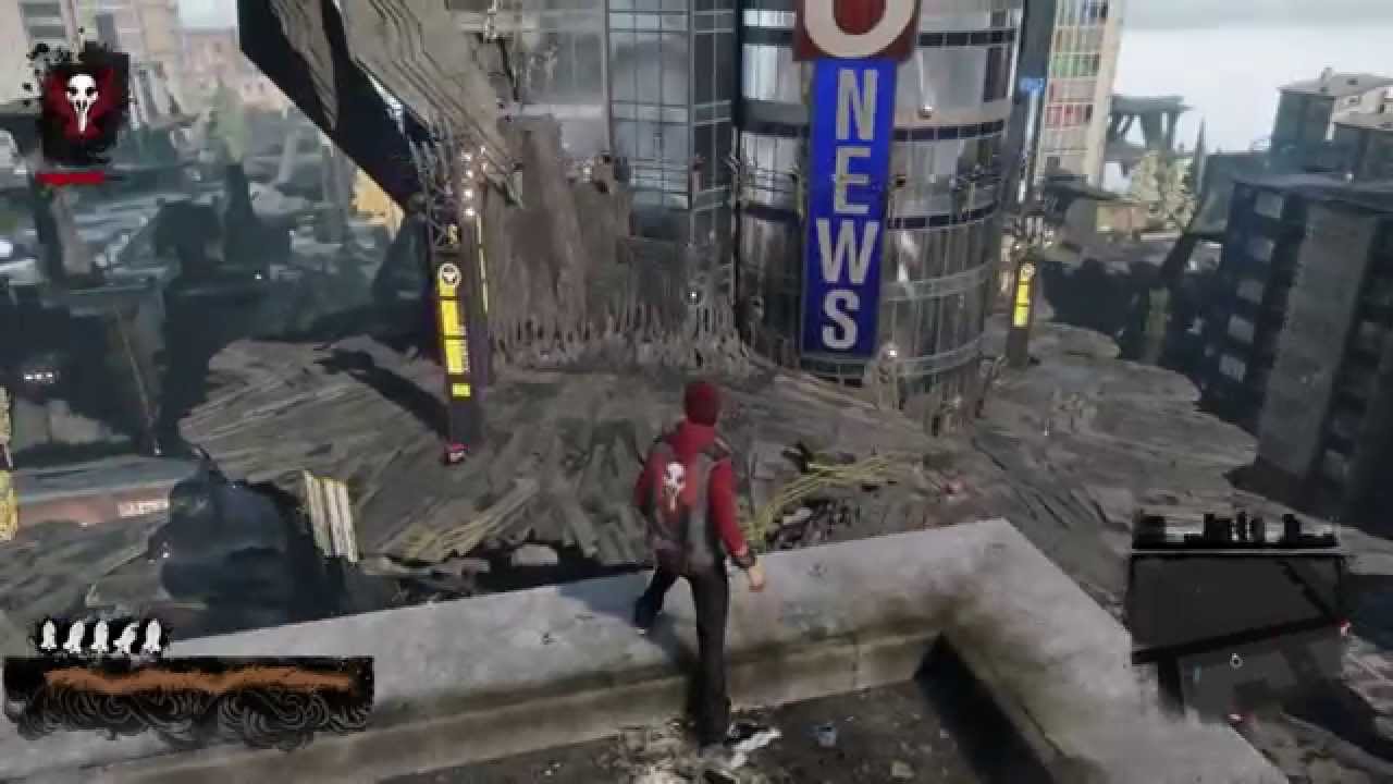 Infamous Secondson - How to climb D.U.P. tower - YouTube