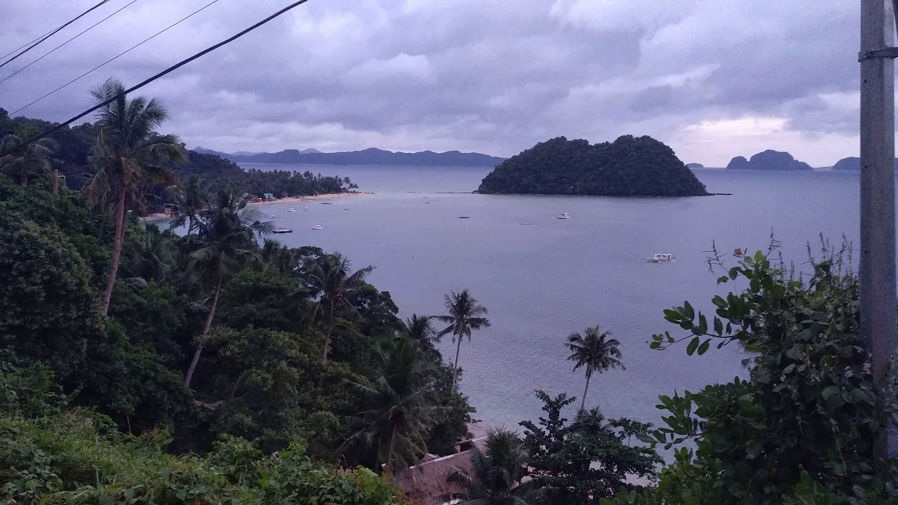 Las cabanas beach higher view - YouTube