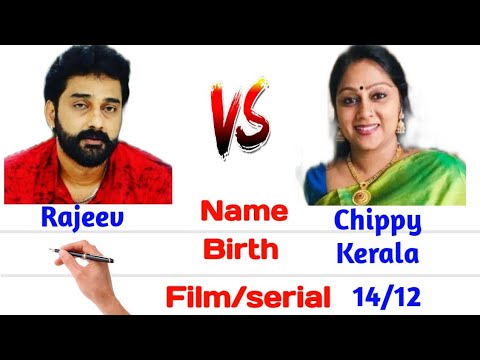 Rajeev Parameshwara 🆚 Chippy Renjith #englishcomparision #biography # ...