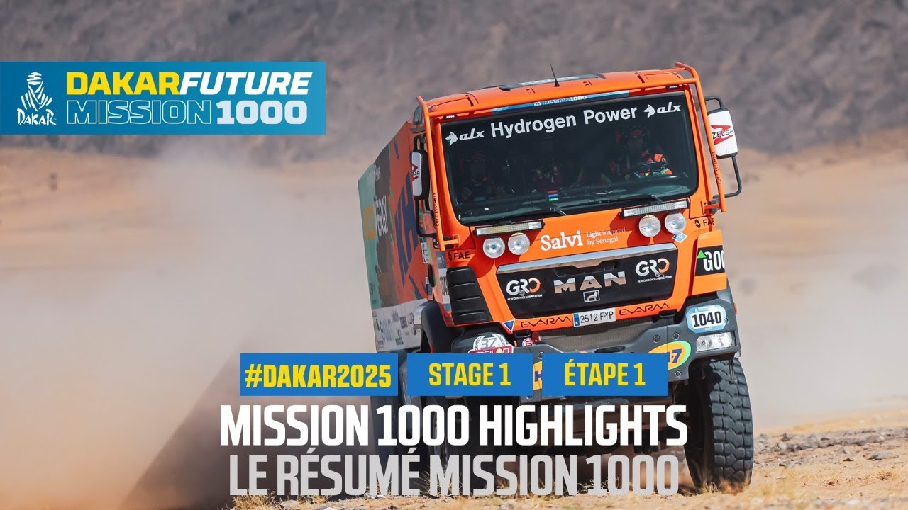 Mission 1000 Highlights - Stage 1 - #Dakar2025 - YouTube