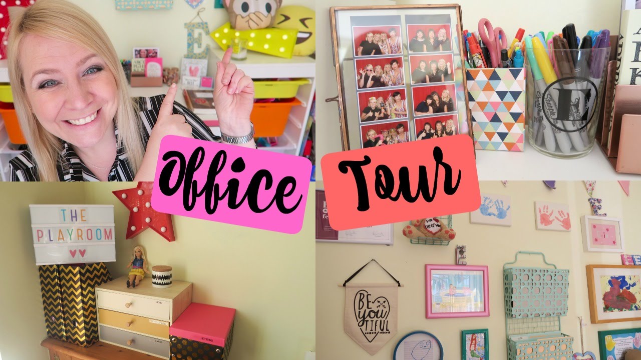 My New Office Tour! - YouTube