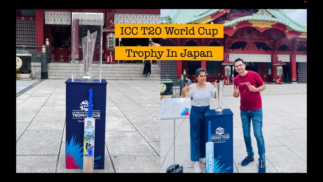 ICC T20 World Cup 2022 Trophy Display | Tokyo | Japan | Hindustani_In ...