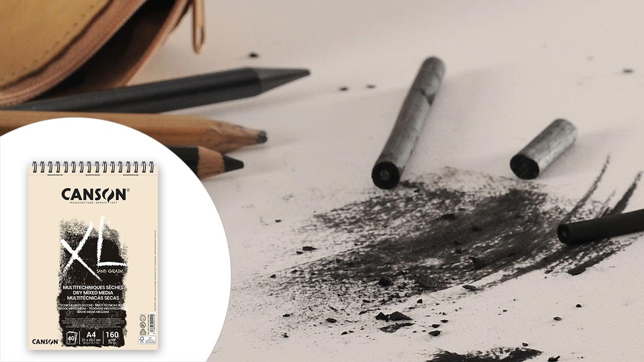 Apprendre à dessiner un arbre au fusain - YouTube