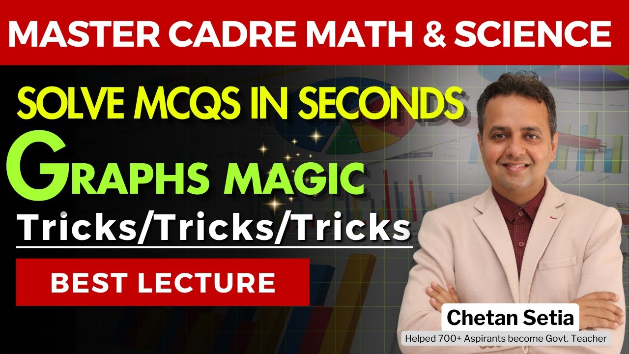 Master Cadre Math 2025 || Graphs Magic || Solve MCQs in Seconds Tricks/Tricks/Tricks Best ...