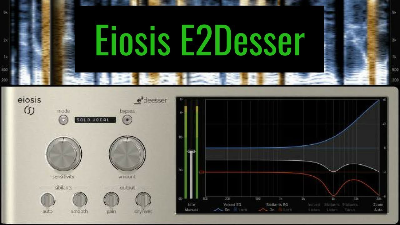 Slate Digital - De esser Plugin "Eiosis E2Desser" - YouTube