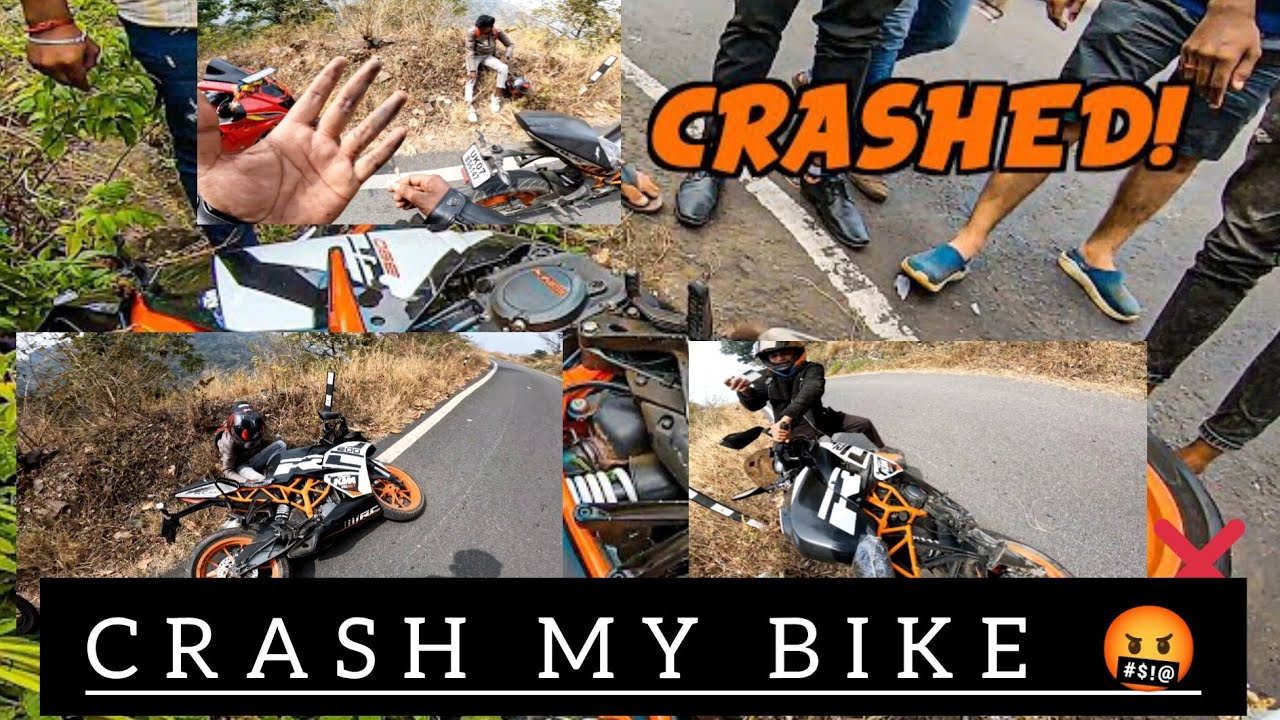 crash my bike ||-💔 exchange crash 😭 vlog 1 R15 ..... KTM - YouTube
