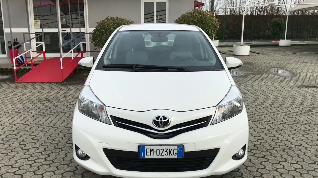 Toyota Yaris 1.4 Diesel 5 porte Active 90CV 66kW - YouTube