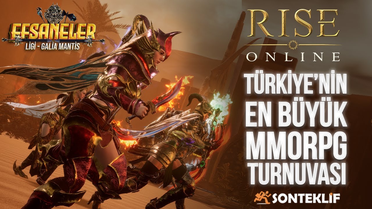 Rise Online World - Efsaneler Ligi 8v8 Party Vs Turnuvası ( Sonteklif Sponsorluğunda ) - YouTube