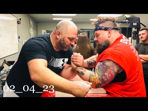 Armwrestling Mindaugas Dulskas, Dean Bolt, Greg Foster, Lee Webber ...