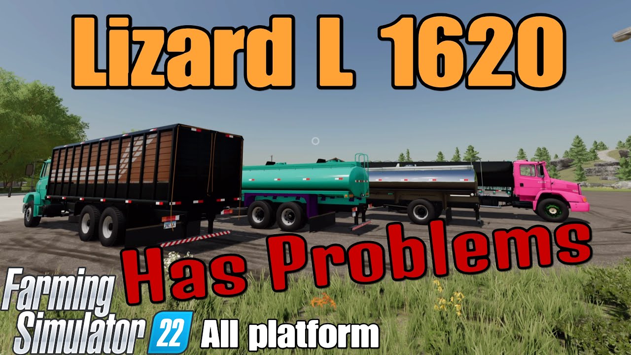 Lizard L 1620 / FS22 mod for all platforms - YouTube