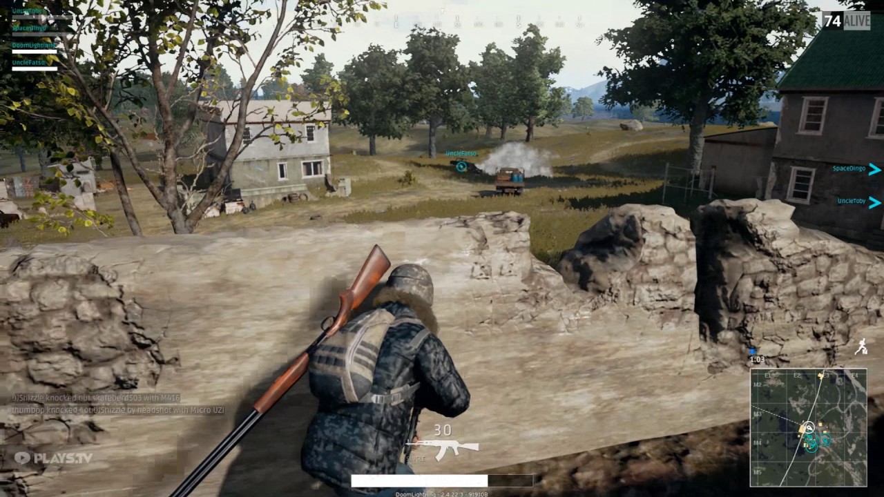 PUBG First Full Squad Match - YouTube