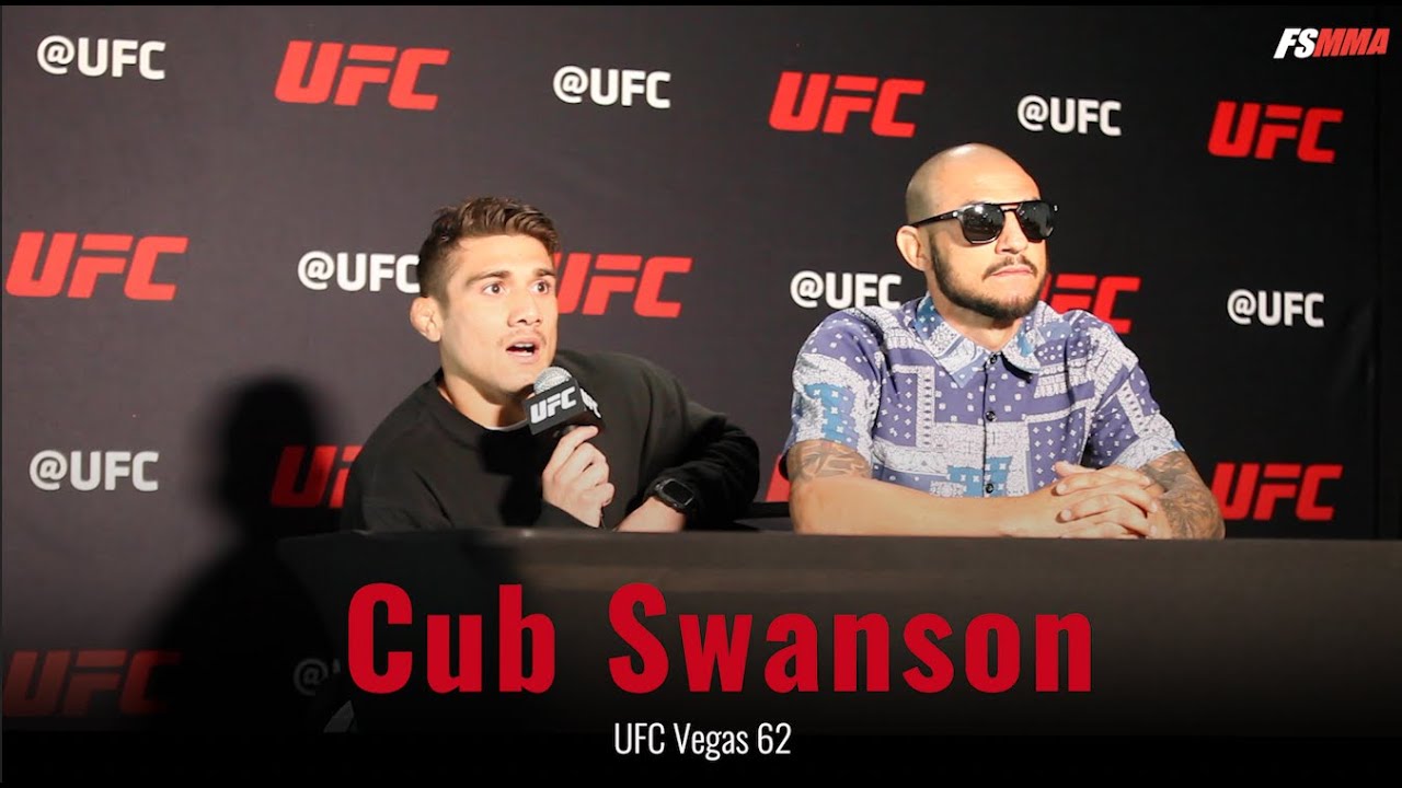 Cub Swanson UFC Vegas 62 full media day interview - YouTube