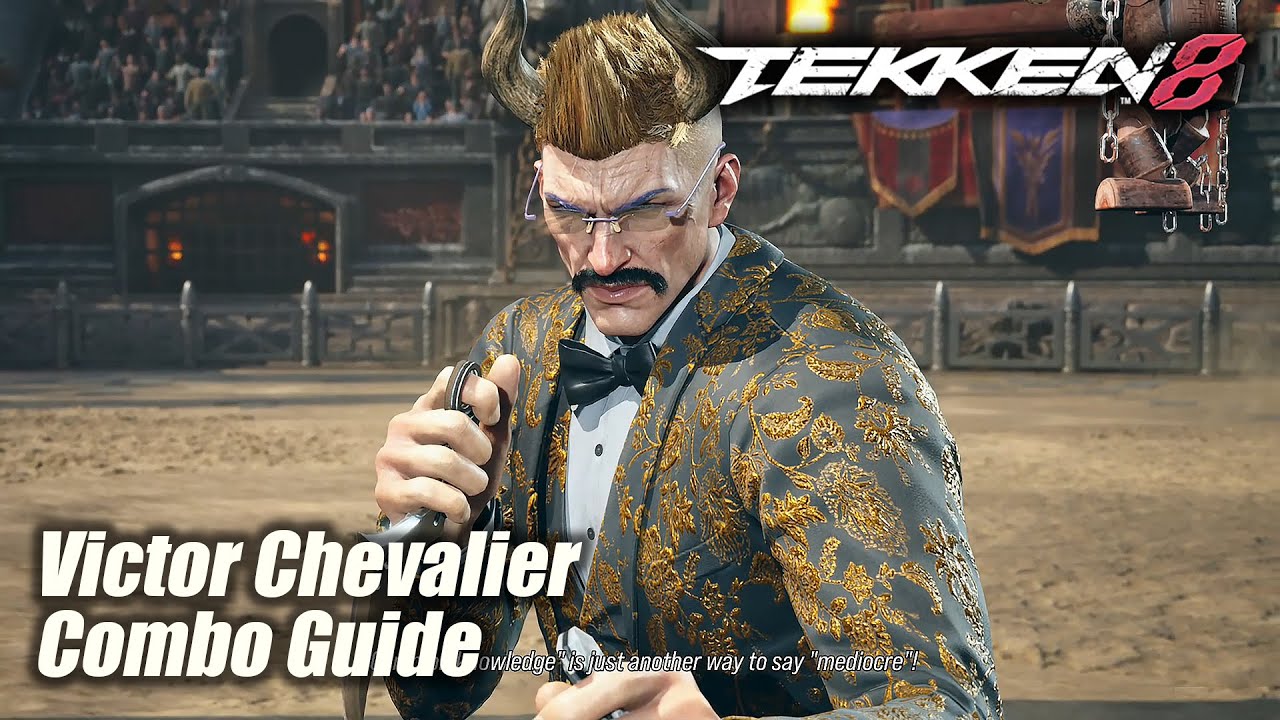 TEKKEN 8 • Victor Chevalier Sample Air Combo | Beginner's Guide - YouTube
