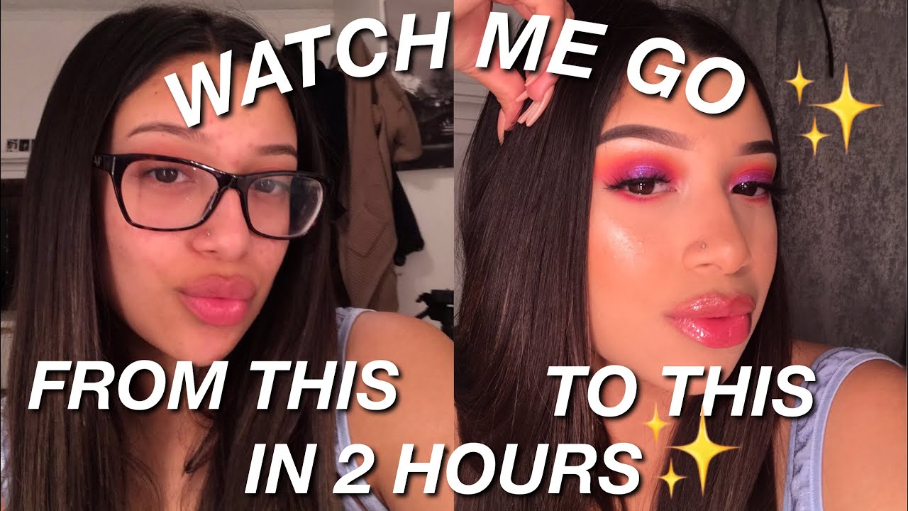 WATCH ME GET READY FOR NOTHING IN 2 HOURS - YouTube