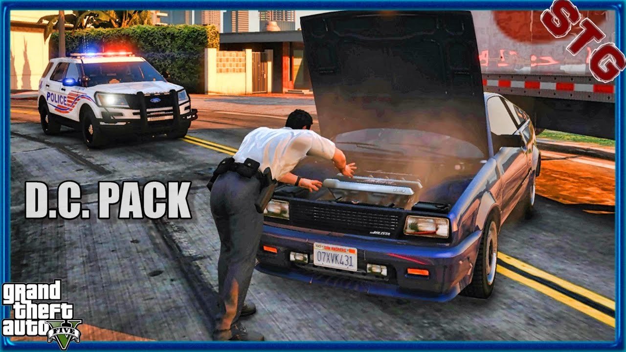 WASHINGTON D.C.| PLAYING GTA 5 AS A COP!| #6 (GTA 5 MODS ROLEPLAY ...