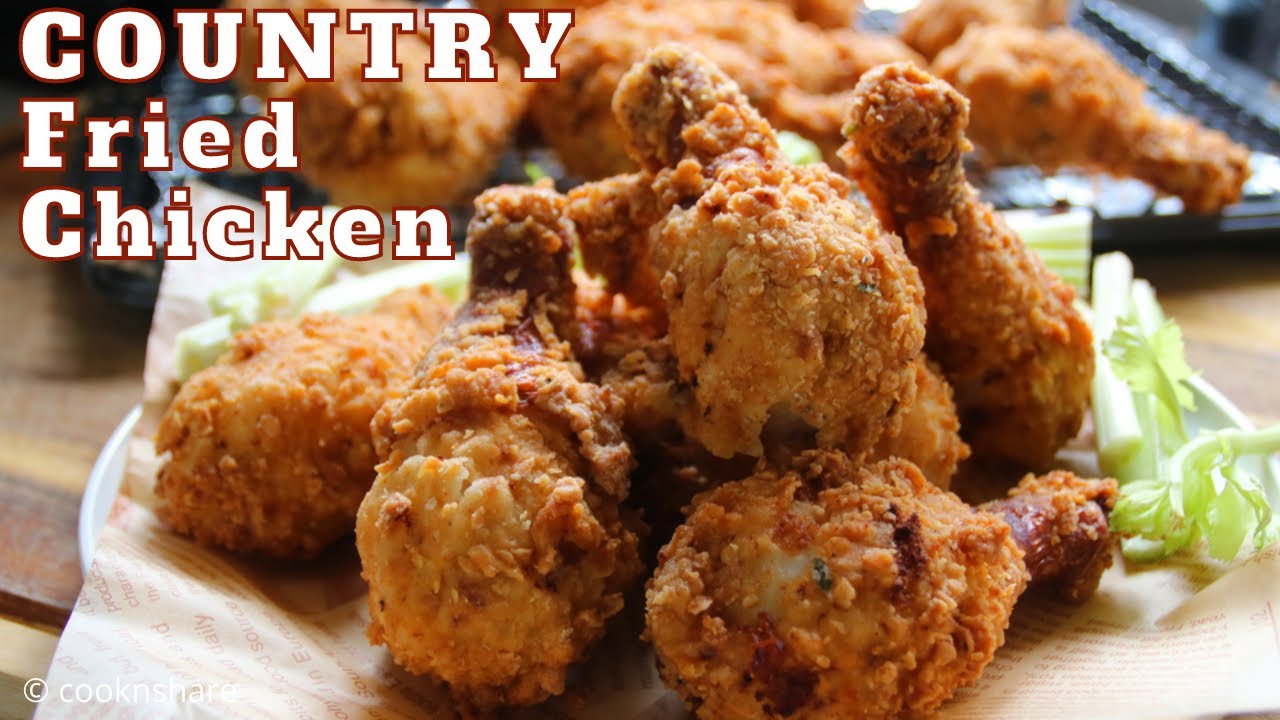 Super Crispy Country Southern Fried Chicken: Achieve Ultimate ...