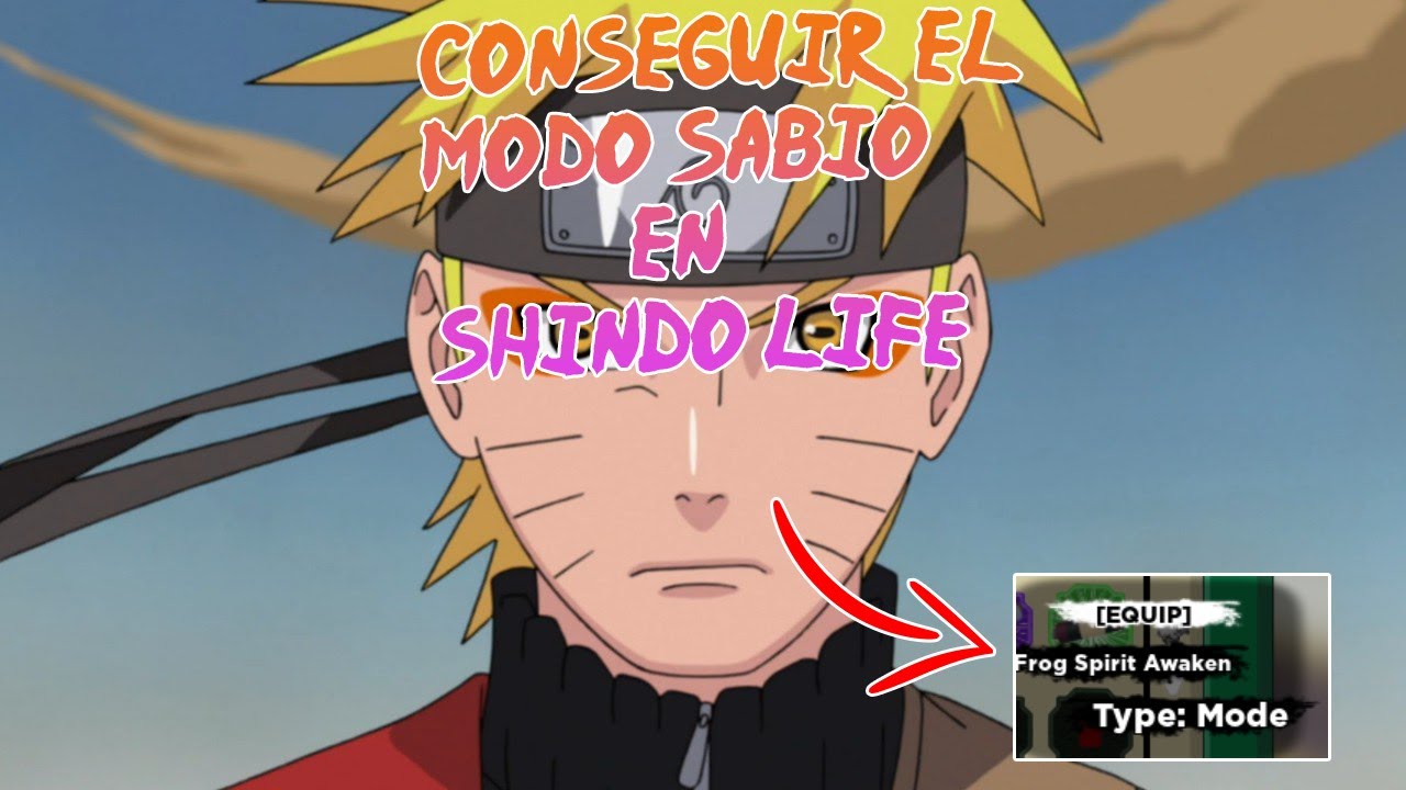 COMO CONSEGUIR EL FROG SPIRIT (MODO SABIO) EN SHINDO LIFE | ROBOT - YouTube