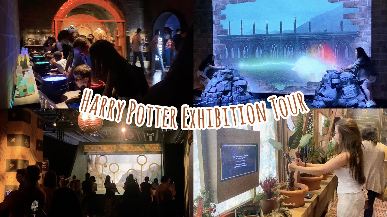 Visiting The Harry Potter Exhibition In Paris! | Full Tour/Vlog - YouTube