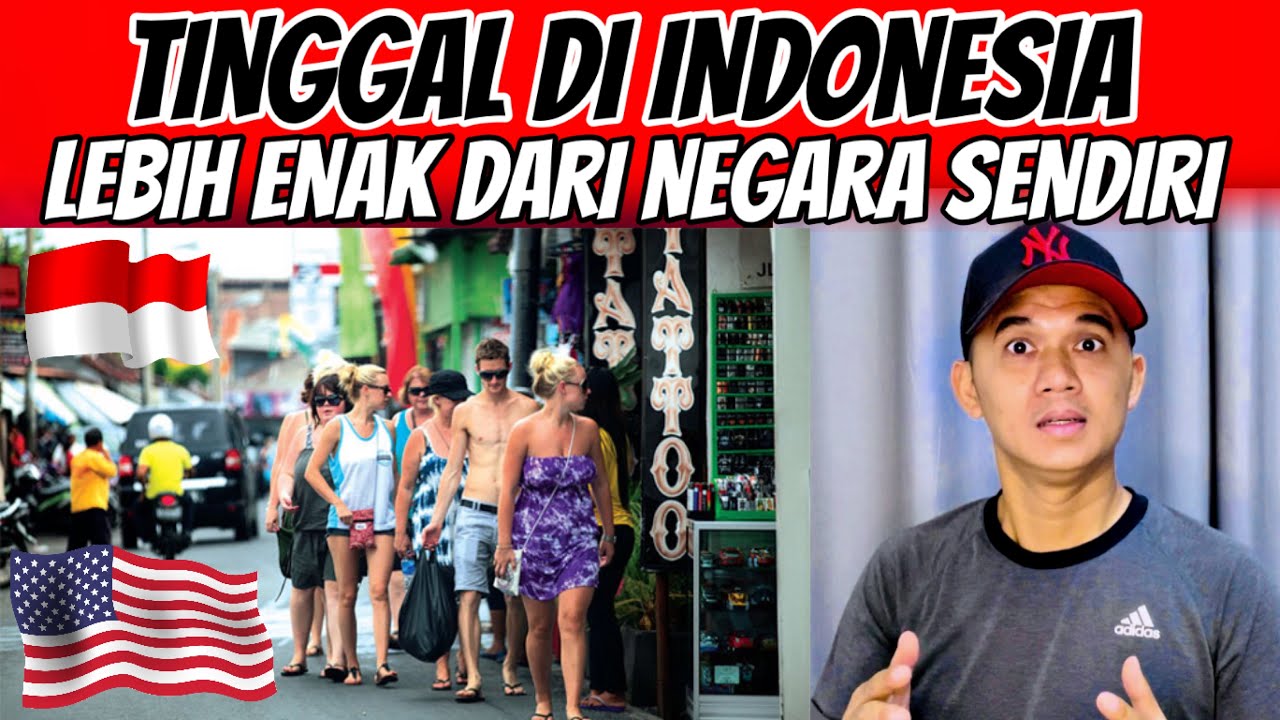 WAJIB BANGGA‼️Indonesia Lebih Enak Dari Negara Sebelah, Maka Bule Cinta ...