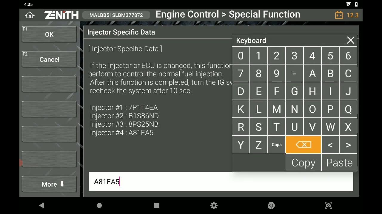 HYUNDAI I20 BOSH INJECTOR CODING DONE BY ZENITH Z5 - YouTube