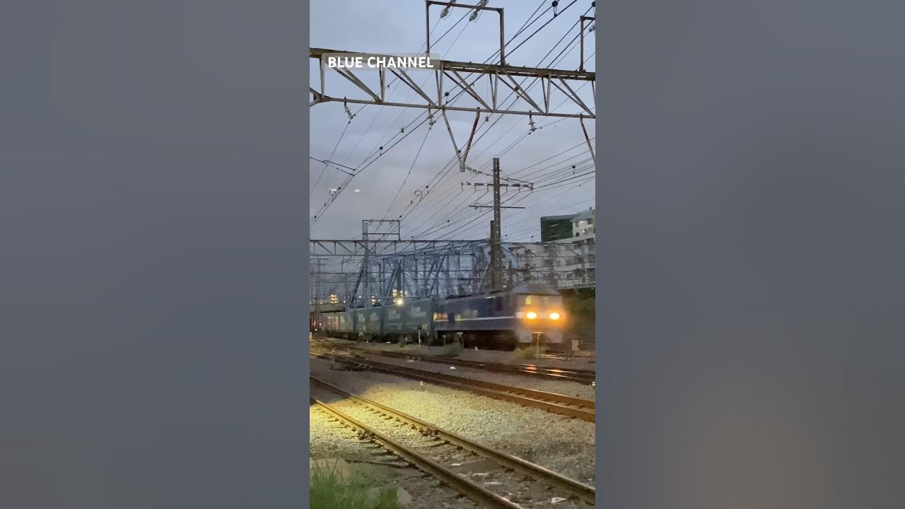 (貨物列車) 2024/05/25 2050レ EF210-120 + コキ20B トヨタロングパスエクスプレス (笠寺〜盛岡タ) #Shorts - YouTube