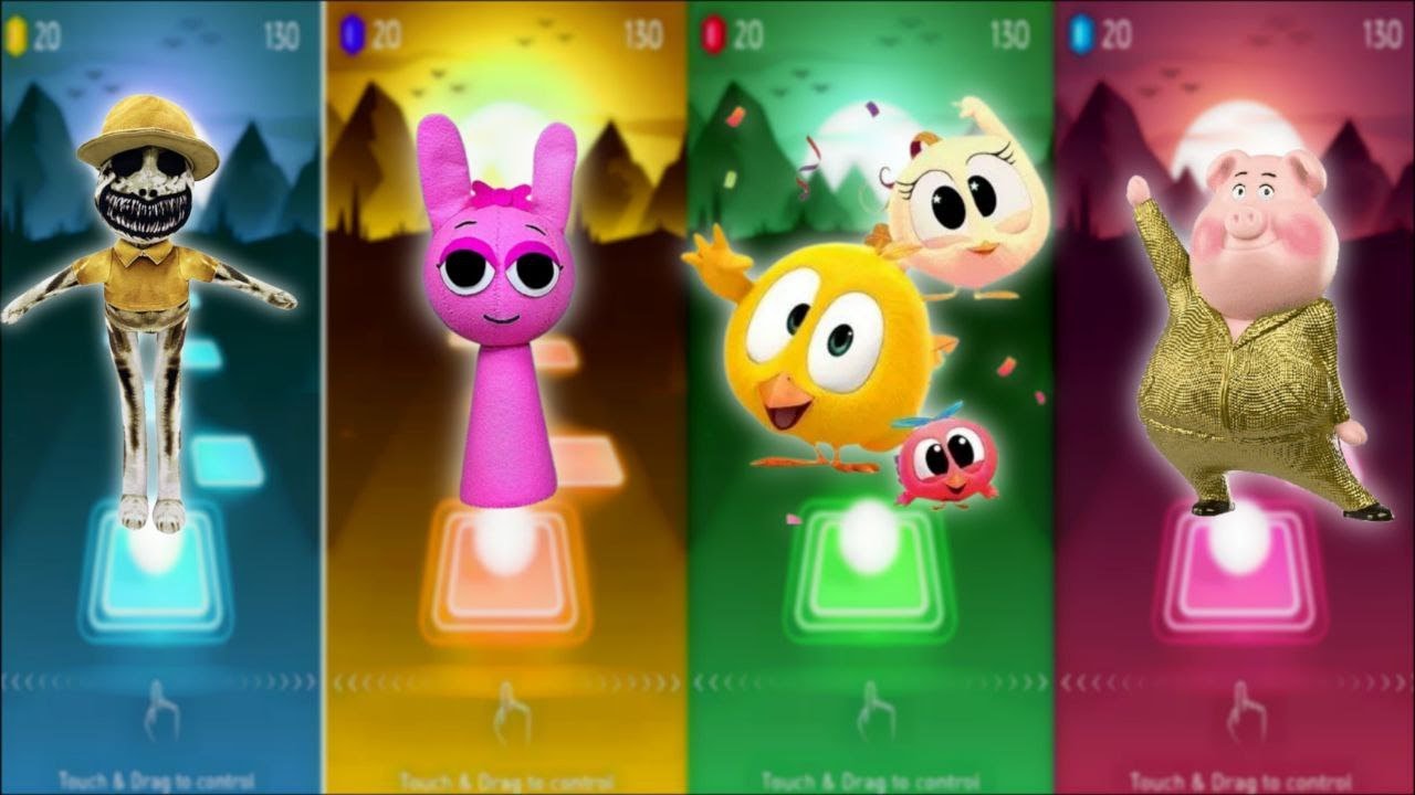 Zoonomaly🆚Incredibox Sprunki🆚Chicky🆚Sing Thriller Super Disco|Who is ...