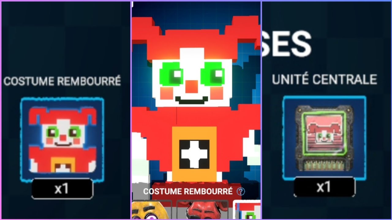 FNAF AR: Getting 8-Bit Baby CPU and Suit! - YouTube