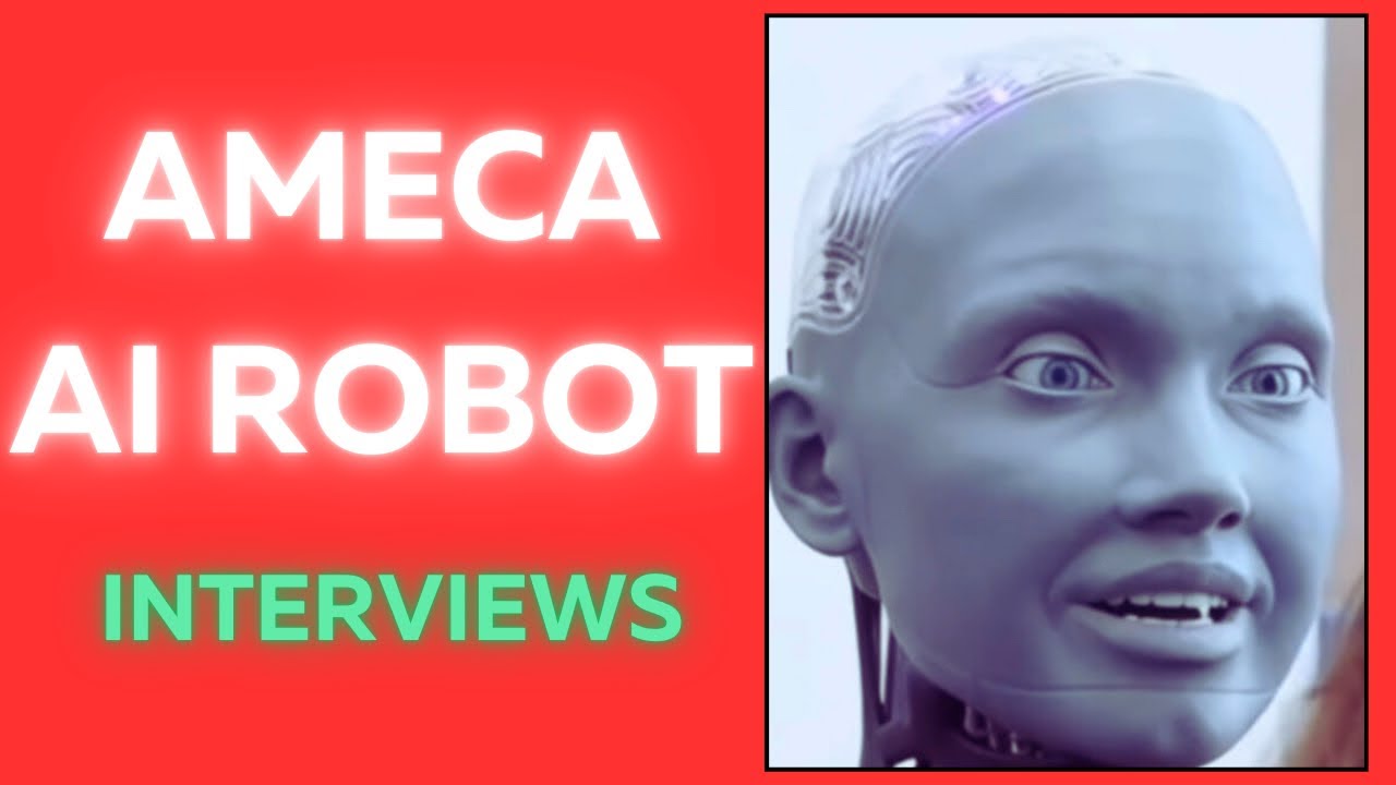 AMECA AI Robot Interviews - YouTube